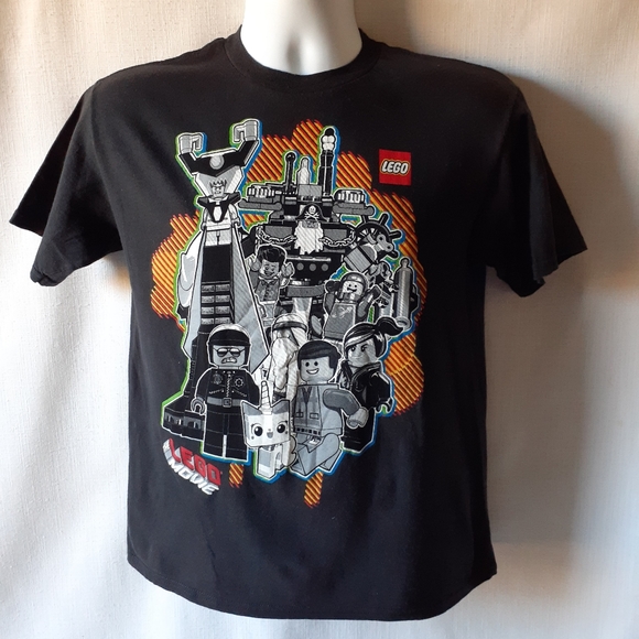 Epic Threads | Shirts & Tops | The Lego Movie Boys Black Short Sleeve ...